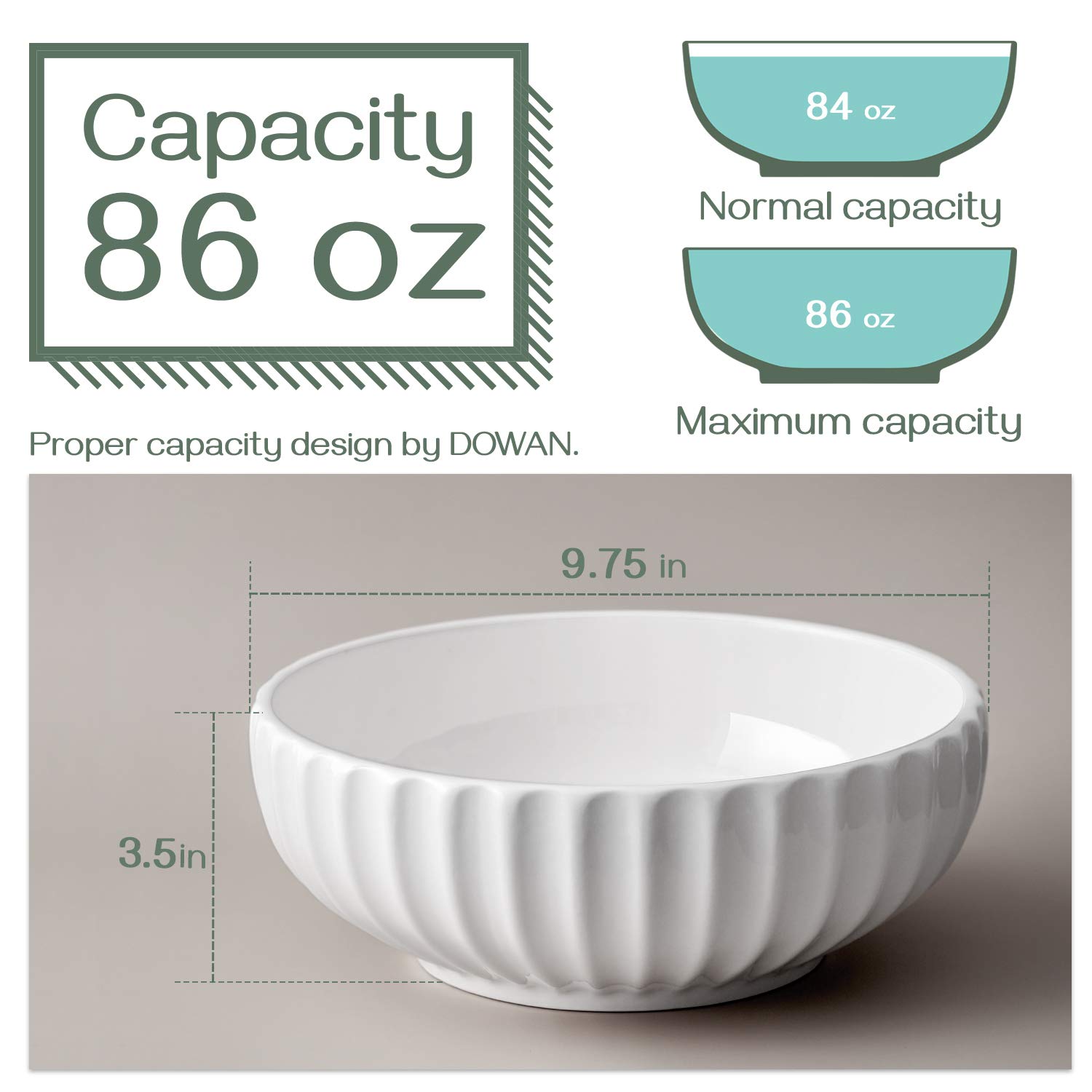 DOWAN Bundle 12 Inches Lazy Susan Appetizer Serving Tray