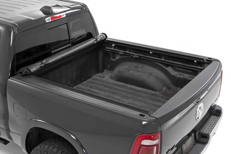 Rough Country Soft Roll-Up Bed Cover for 19-22 Ram 1500 | 5'5" - 48320550