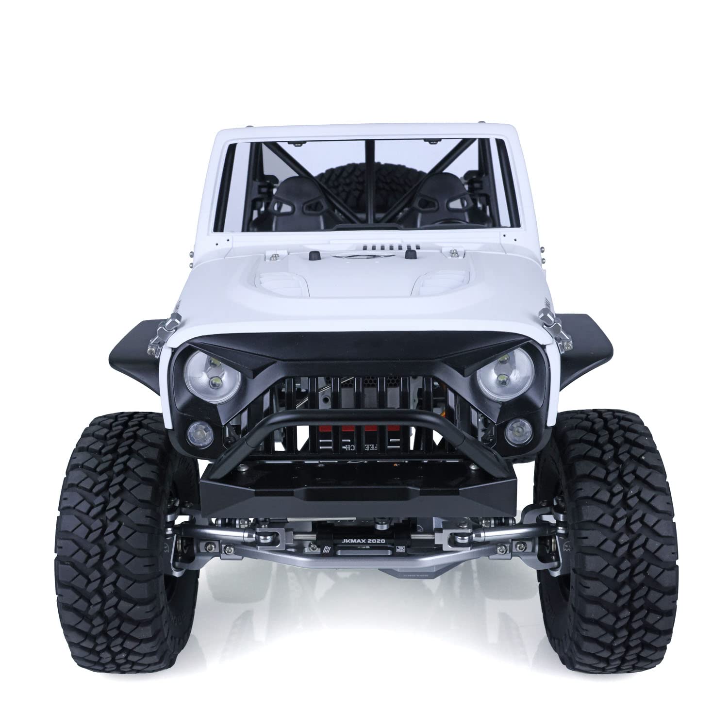 Capo JKMAX Metal Chassis 1/8 RC Crawler Car Assembled Model ESC Motor Radio GT5