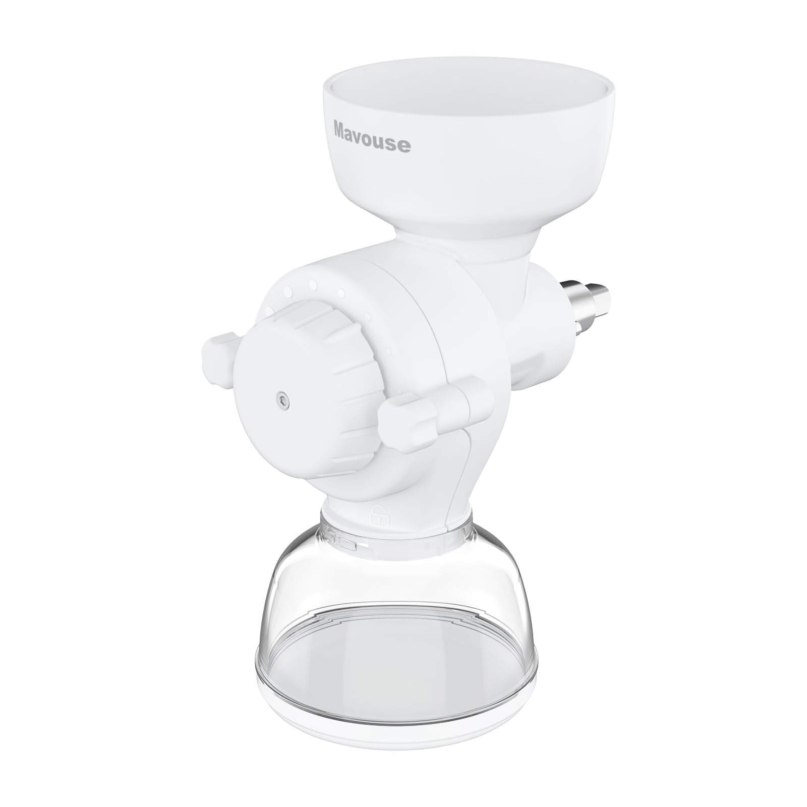Grain Mill Attachment For Kitchenaid Stand Mixer, 8 Levels Flour Grinder Attachment For Wheat, Corn, Oats, Coffee Bean