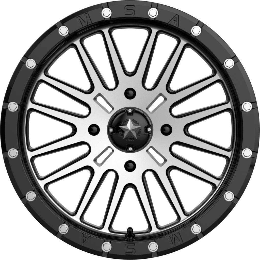 MSA Offroad Wheels MA37 18X7 4X137 G-BLK MACH 10MM - M37-018737