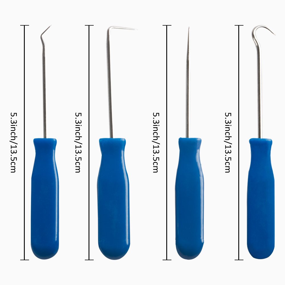 COCODE 12 Pieces Craft Vinyl Weeding Tools Stainless Steel Precision Craft Basic Set Craft Vinyl Tools for HTV, Lettering, ORACAL, Siser, Silhouette and Cameo