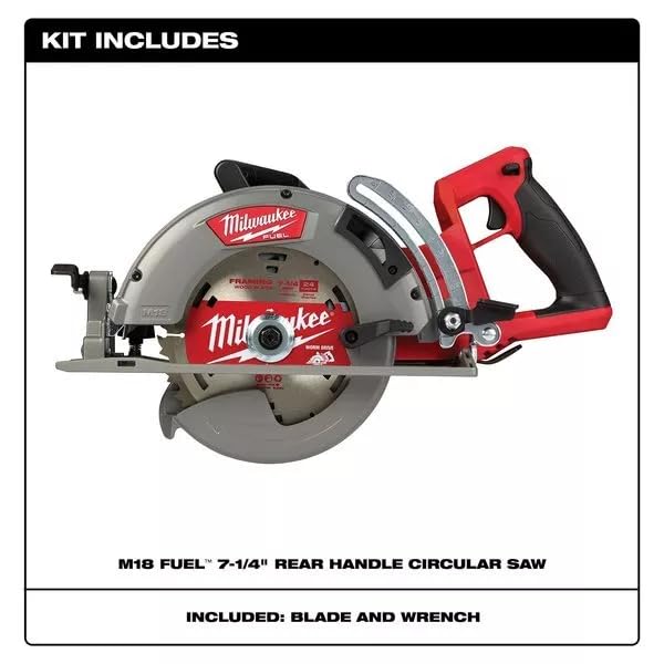 Generic For Milwaukee M18 FUEL Rear Handle 7-1/4"" Circular Saw - Tool Only