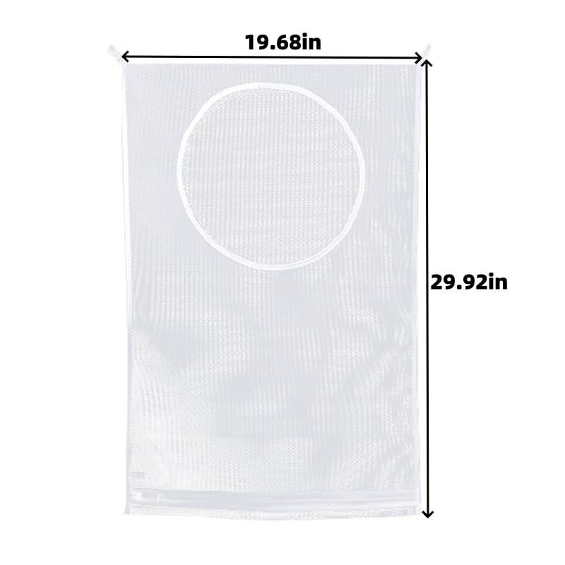 Generic Hanging Laundry Hamper - 2 Pieces | Hanging Laundry Basket | Convenient Hanging Laundry Bag | Versatile Hanging Hamper, J60-1