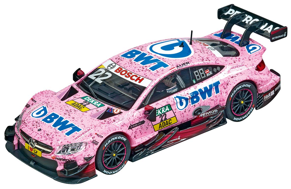 Carrera Evolution 1: 32 Scale Analog Slot Car Racing Vehicle - 27603 Mercedes Amg C 63 DTM L. Auer #22