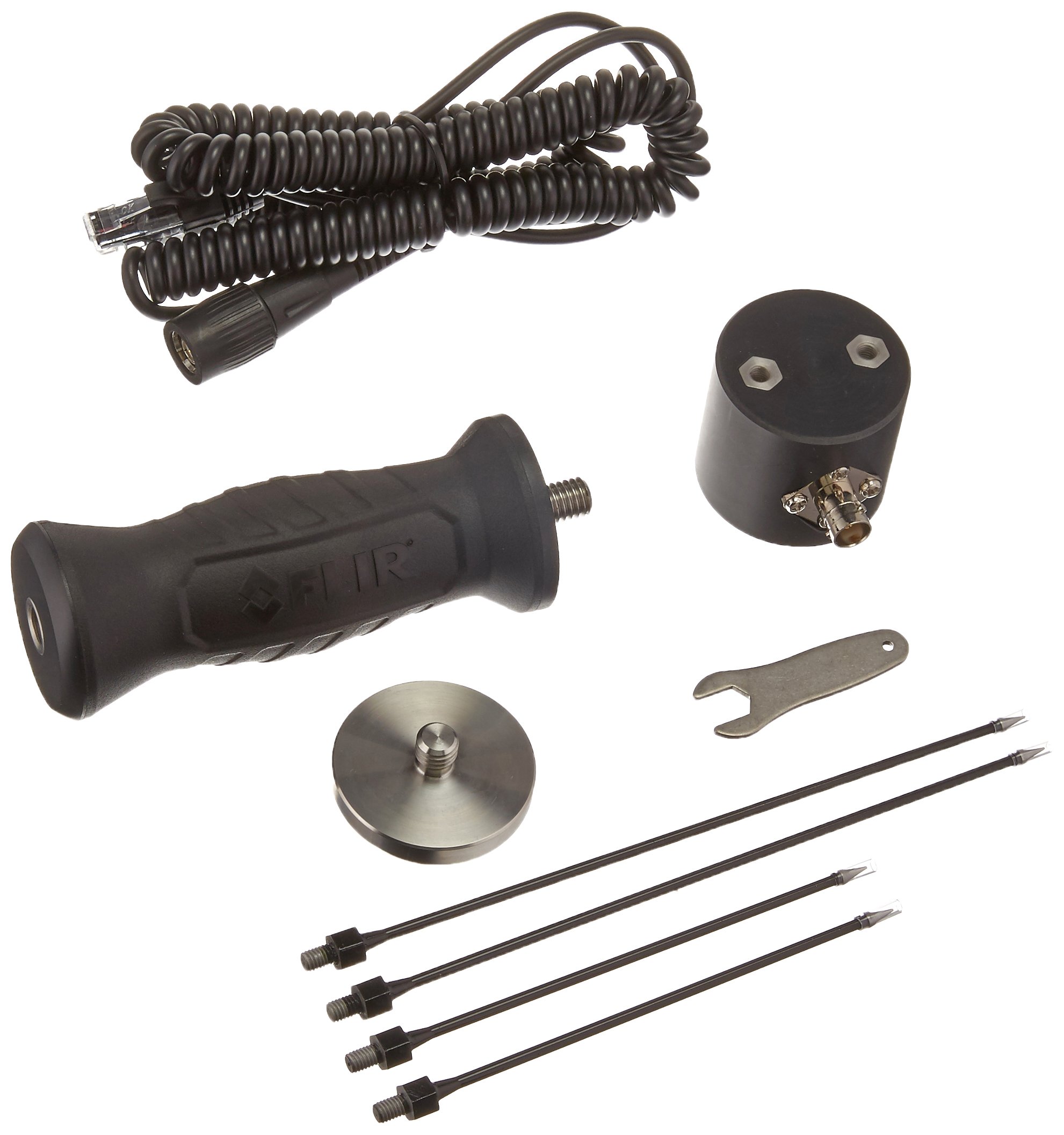 FLIR MR277 Moisture Meter, MSX IR Camera & Hygrometer for Building Inspection & MR06 Wall Cavity Probe