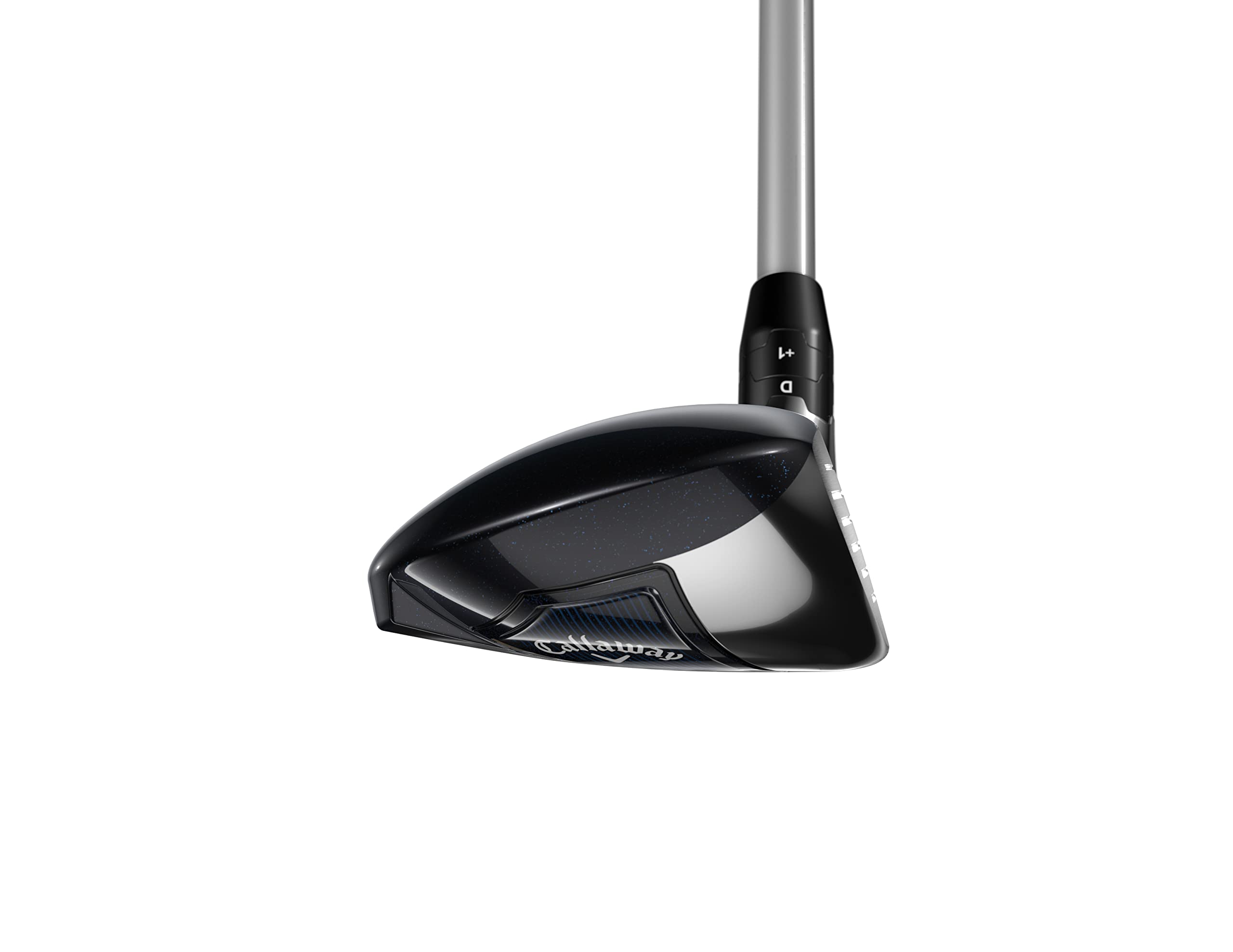 Callaway Golf 2023 Paradym X Hybrid (Right Hand, 75G Graphite Shaft, Stiff Flex, 3 Hybrid), Black, Silver