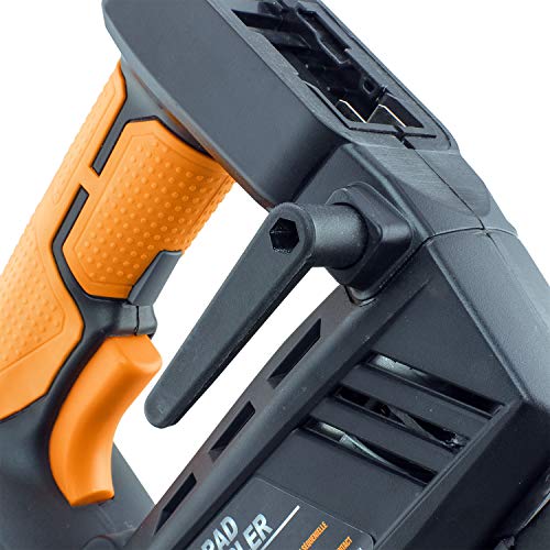 Freeman PE4118GF 20 Volt Cordless 4-in-1 18-Gauge 2" Flooring Nailer/Stapler Kit with Lithium-Ion Batteries, Charger, Case, and Fasteners (1000 Count)