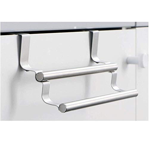 CUJUX Stainless Steel Towel Racks with Shelf, Adjustable Bathroom Shelf with Towel Bar Rod and Hooks for Wall Mount, Multifunction Double Towel Bars Hotel Style,Polished Chrome