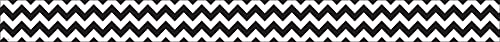 Teacher Created Resources 73174 Black & White Chevron Double-Sided Border