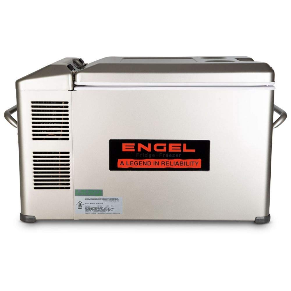ENGEL MT35 34 Quart Platinum Series Portable Top Opening 12/24V DC - 110/120V AC Fridge-Freezer