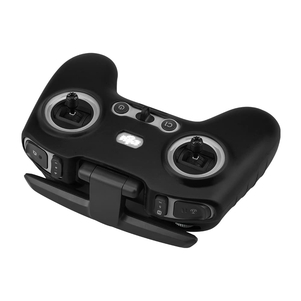 Drone Remote Control Game Silicone Sleeve, Through the Machine Handle Protective Cover Strap Remote Controller Joystick, Suitable for DJI Avata/FPV Combo Accessories (Red)