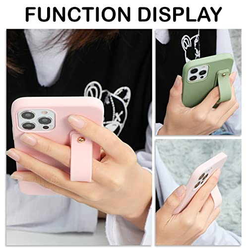 KAPUCTW 2 Pack for Oppo Realme 7 Pro 4G case with Wrist Strap, Print Pattern Wristband Holder Phone Case Soft Silicone TPU Bumper Shockproof Protective Cover for Realme 7 Pro 6.4 Inch
