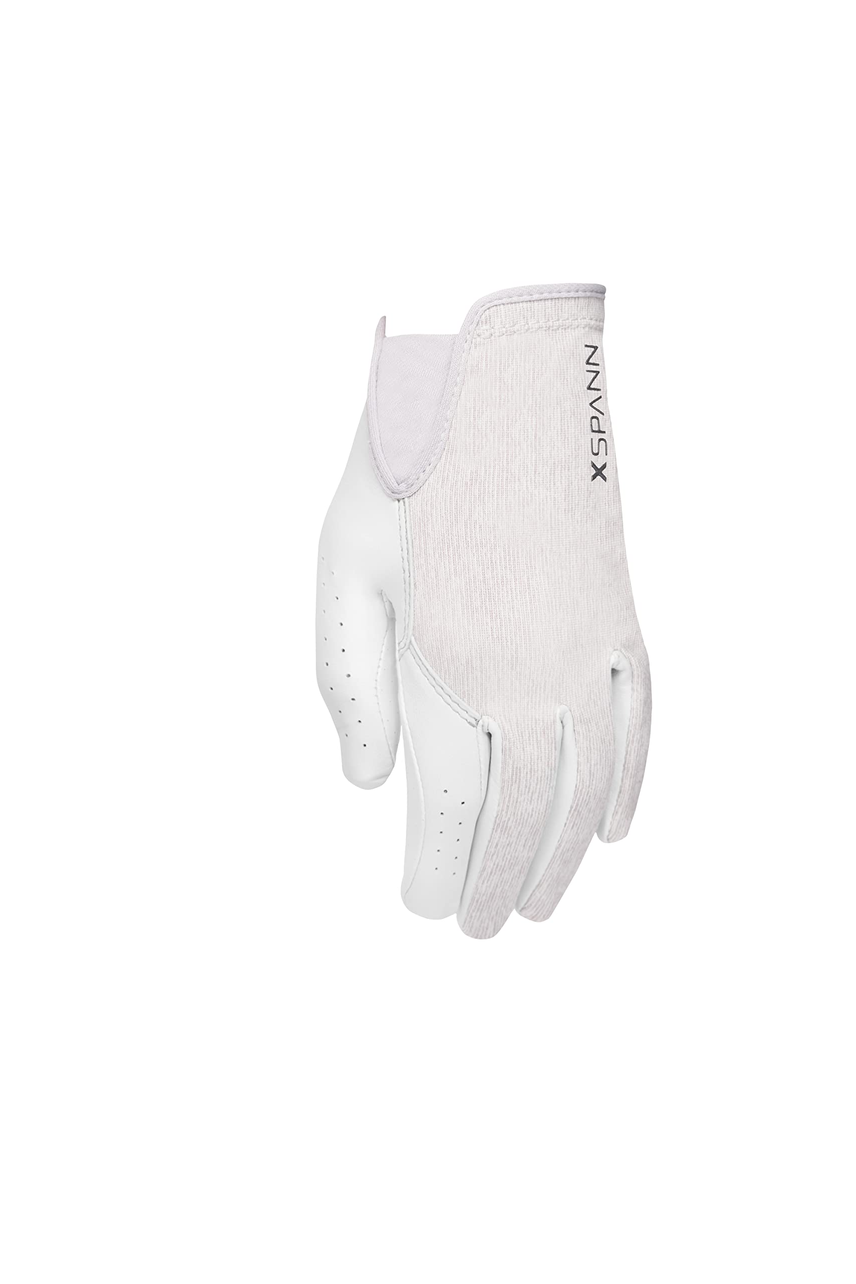 Callaway Golf X Spann Glove (Worn on Left Hand, Ladies, Large, White)