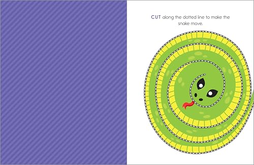 My First Scissor Skills Workbook: Cut-and-Paste Activities to Build Hand-Eye Coordination and Fine Motor Skills (My First Preschool Skills Workbooks)