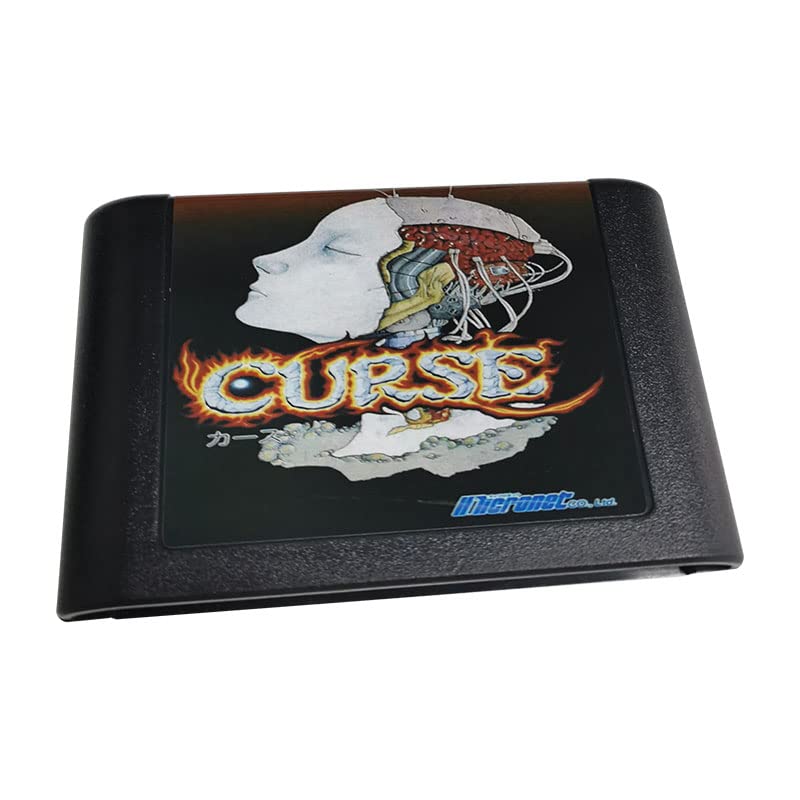 Curse Game Cartridge - Games 16 Bit MD Game Card For PAL And NTSC Version