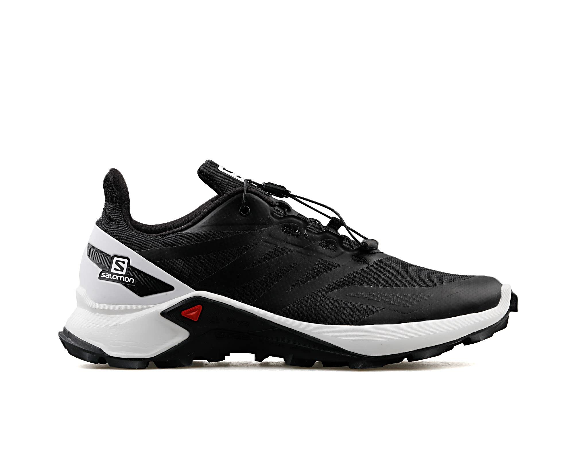 SALOMON Men's Calzado Bajo Supercross Blast Trail Running Shoes, Black/Black, 10.5 UK
