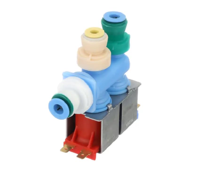 Generic Fits Whirlpool K-79072 Solenoid Valve 295C21, Dual Coil R-35W B-15W