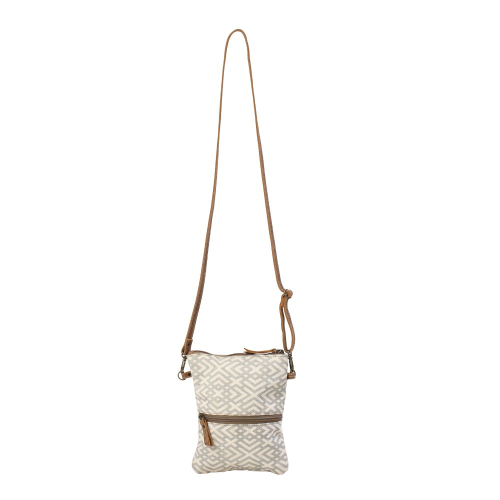 Myra Bag X Design Upcycled Canvas Crossbody Bag S-1194