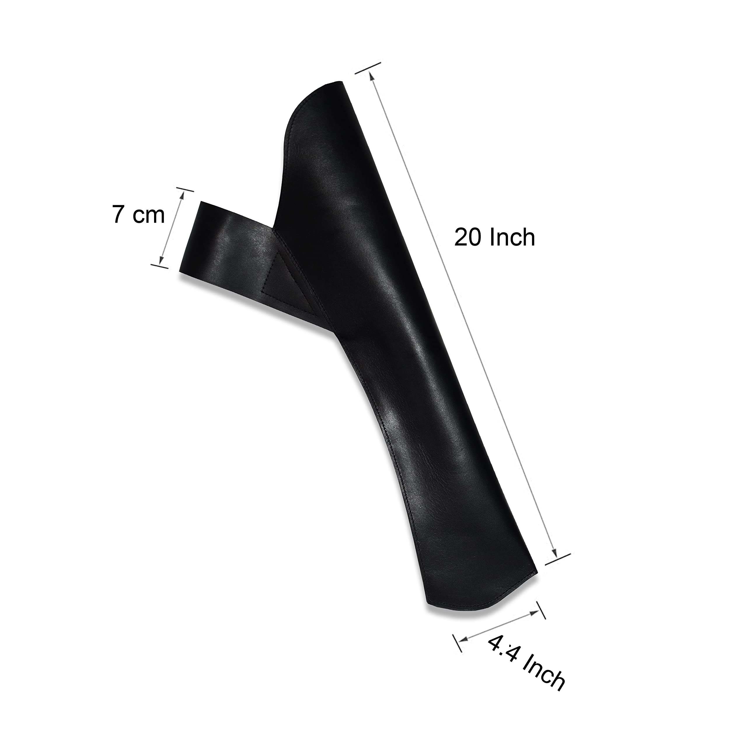 Club Corp Archery Shoulder Back Quiver | Genuine Cow Hide Leather Arrow Holder for Youth | Adjustable Quivers for Bow Hunting & Archery Sports