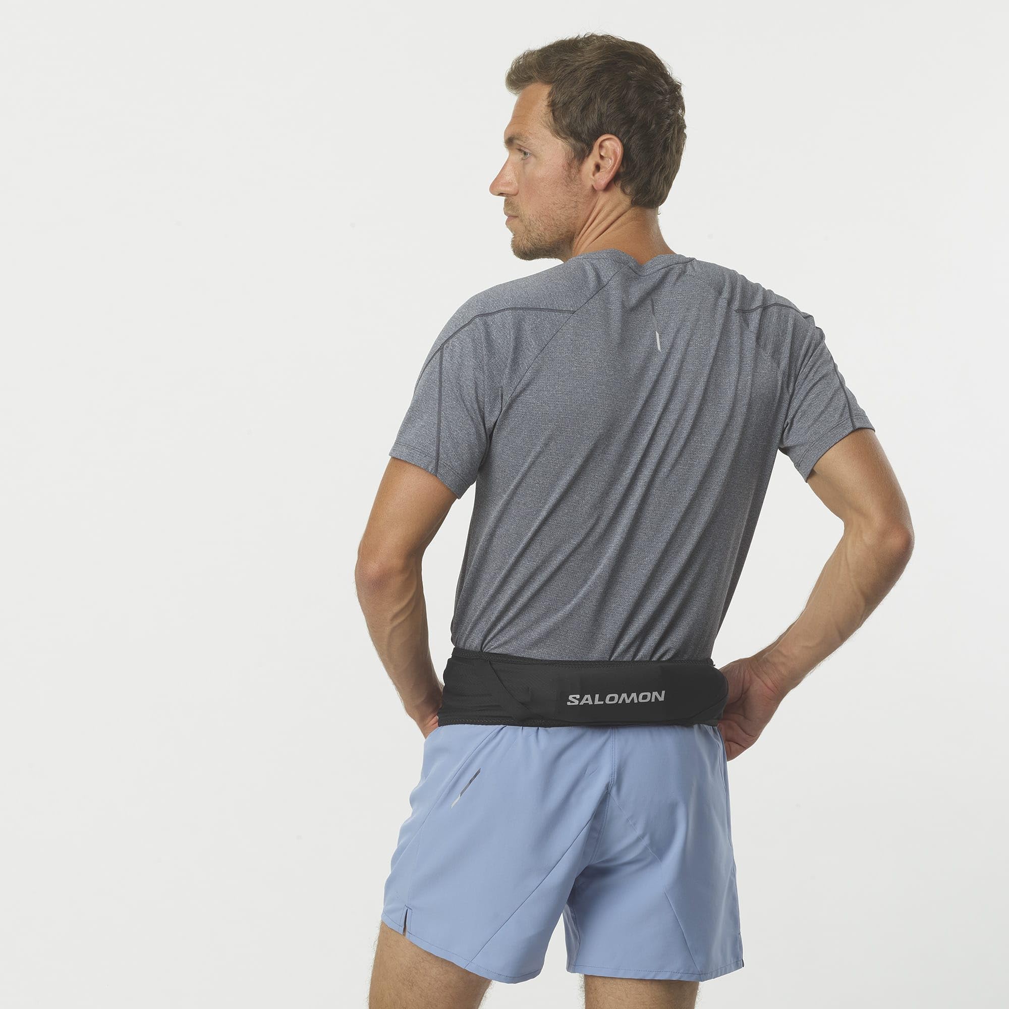 Salomon PULSE BELT Running Waist Pack , BLACK, XL