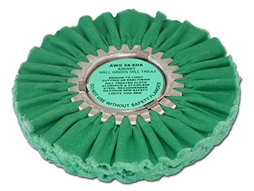 Zephyr ProductsAWG 58-8 HA Hall Green Airway Buffing Wheel