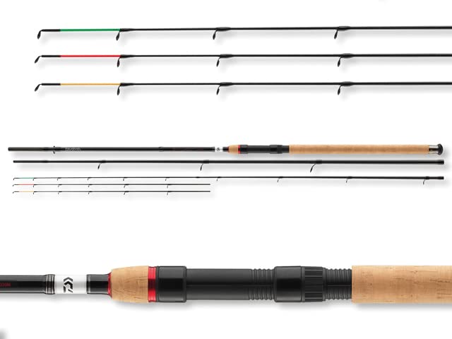 Daiwa Ninja X Method Feeder, 10.82ft,up to 2.82 Ounce, 6 Parts, Feeder Fishing Rod