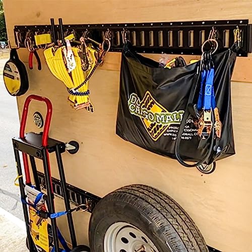 DC Cargo Ratchet Straps 4 Pack 1" x 15' - Tie Down Ratchet Straps Heavy Duty Tie-Downs w/Durable Polyester and Vinyl-Coated S Hooks | Tie Down Cargo Securely in Trucks Trailer, Motorcycle, Kayak