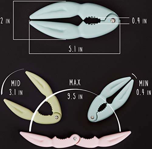 Nut Crab Lobster Crackers Tools Set - Crab Crackers and Tools for Crab Legs - Seafood Opener Tool Set