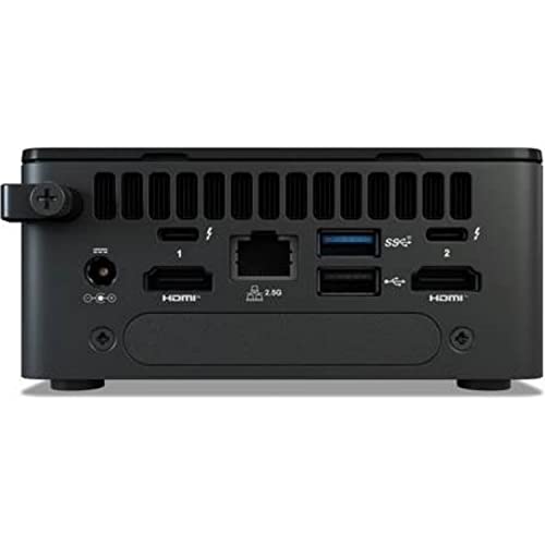 Intel 2023 NUC 13 Pro Kit NUC13ANHi7 Barebone System Tall Mini PC Desktop, 13th Gen 12-Core i7-1360P up to 5.0GHz, No RAM, No Storage, WiFi 6, Bluetooth 5.3, No OS, BROAG Cable