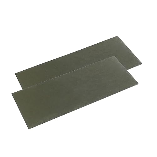 ERINGOGO 2 Pcs Electrode Plate Zinc Electrodes Plate Material Battery Material Scientific Zinc Electrode Fruit Zinc Plate Zinc Strip Material Electrode Strip Battery Tester Silver