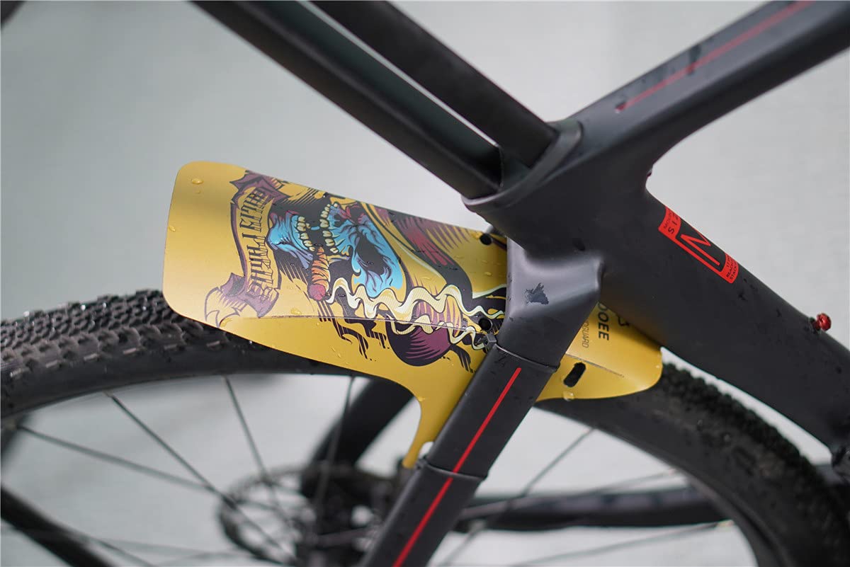 CNC Mountain Bike Fenders MTB Mud Guard 26", 27.5", 29" ， Rear Saddle Fender MTB Saddle Mudguard