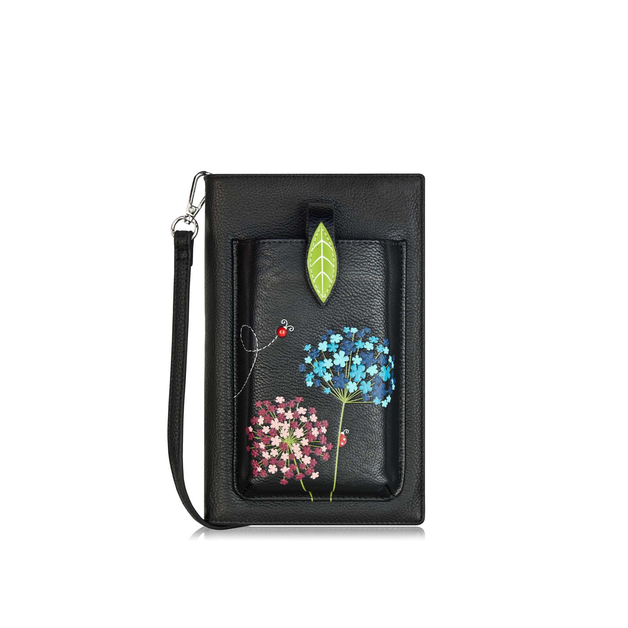 ESPE Sophie iSmart Vegan Crossbody Phone Purse Black