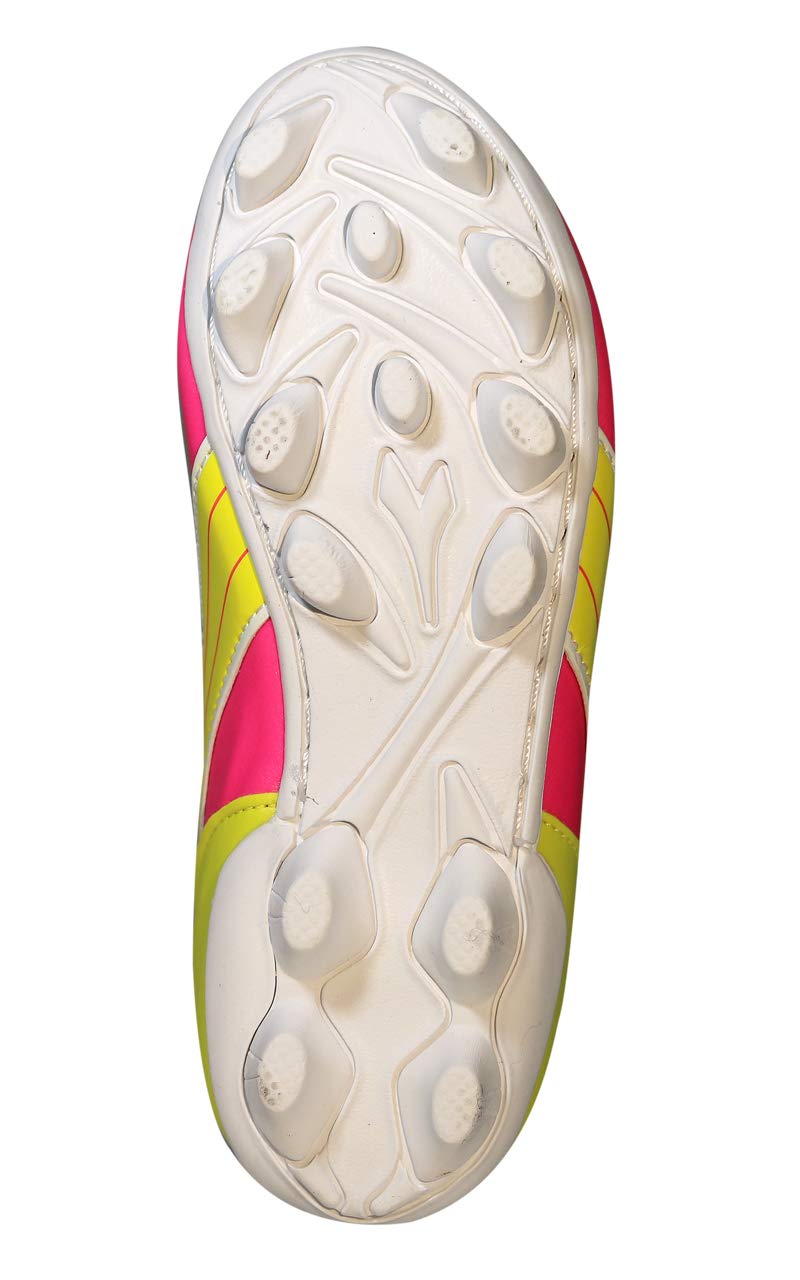 Diadora Kid's Cattura MD JR Soccer Cleats (11 Little Kid, Black/Red/White)