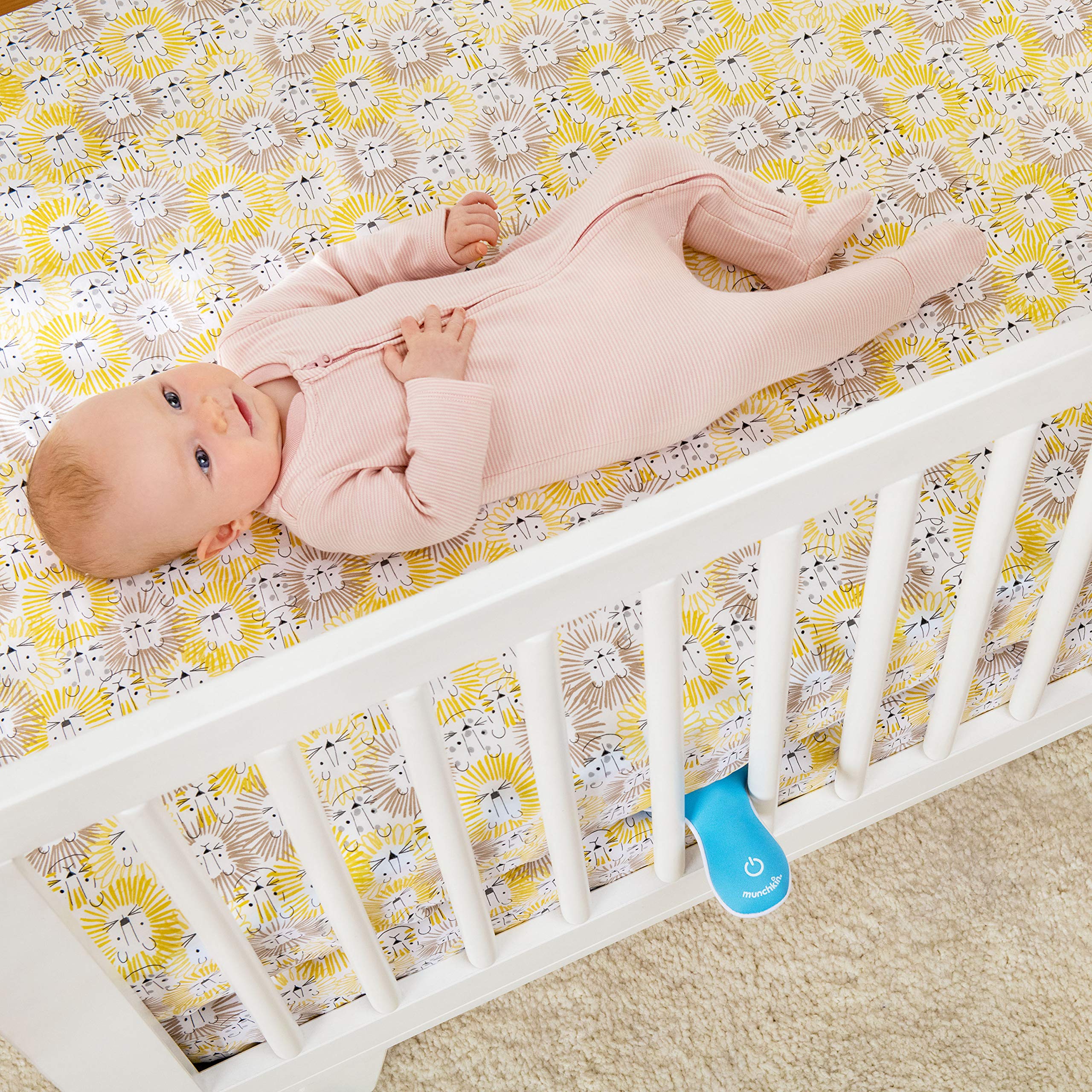 Munchkin® Lulla-Vibe™ Vibrating Mattress Pad and Shhh…™ Portable Sleep Soother Machine - Perfect for New Parents