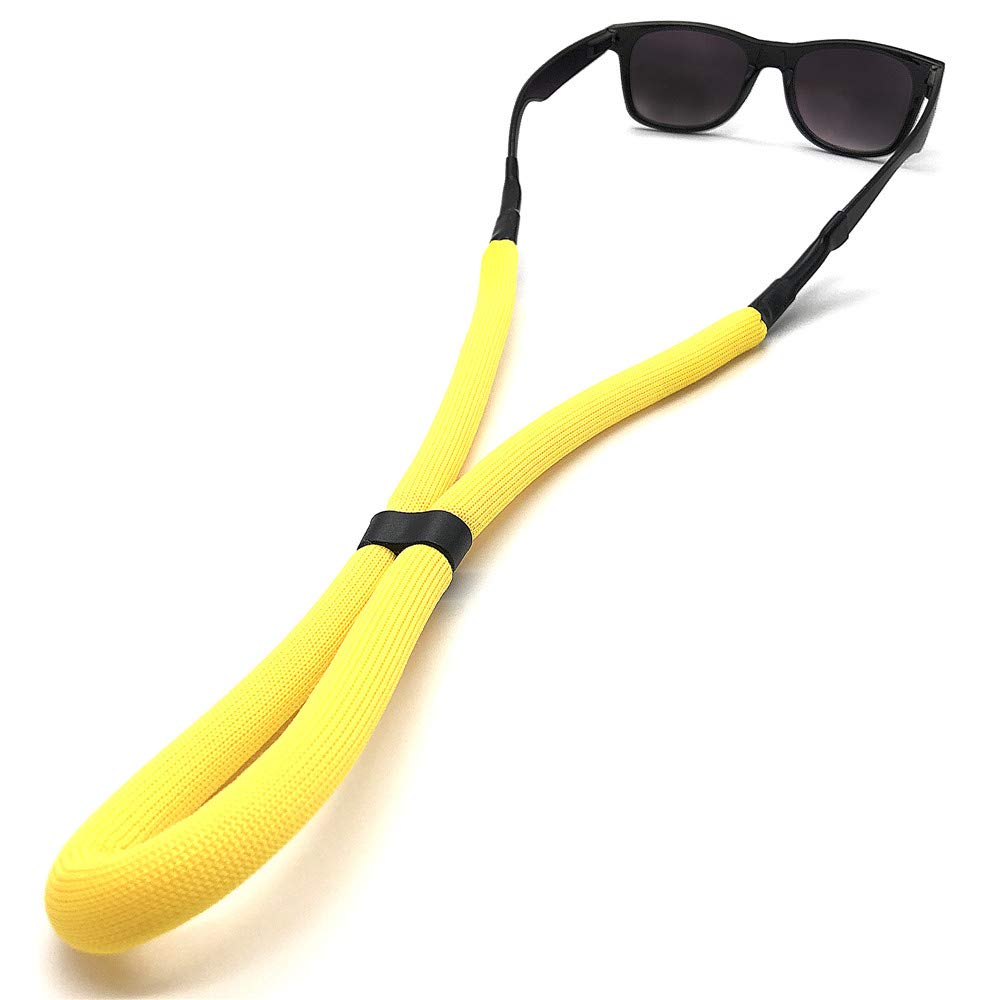 DECKER Floating Sunglass Strap 8 Pcs Pack Glasses Float Adjustable Eyewear Retainer Safety outdoor Eyeglass Rope for Aquatic Sports surfing Sailboat Swimming (Mix color)
