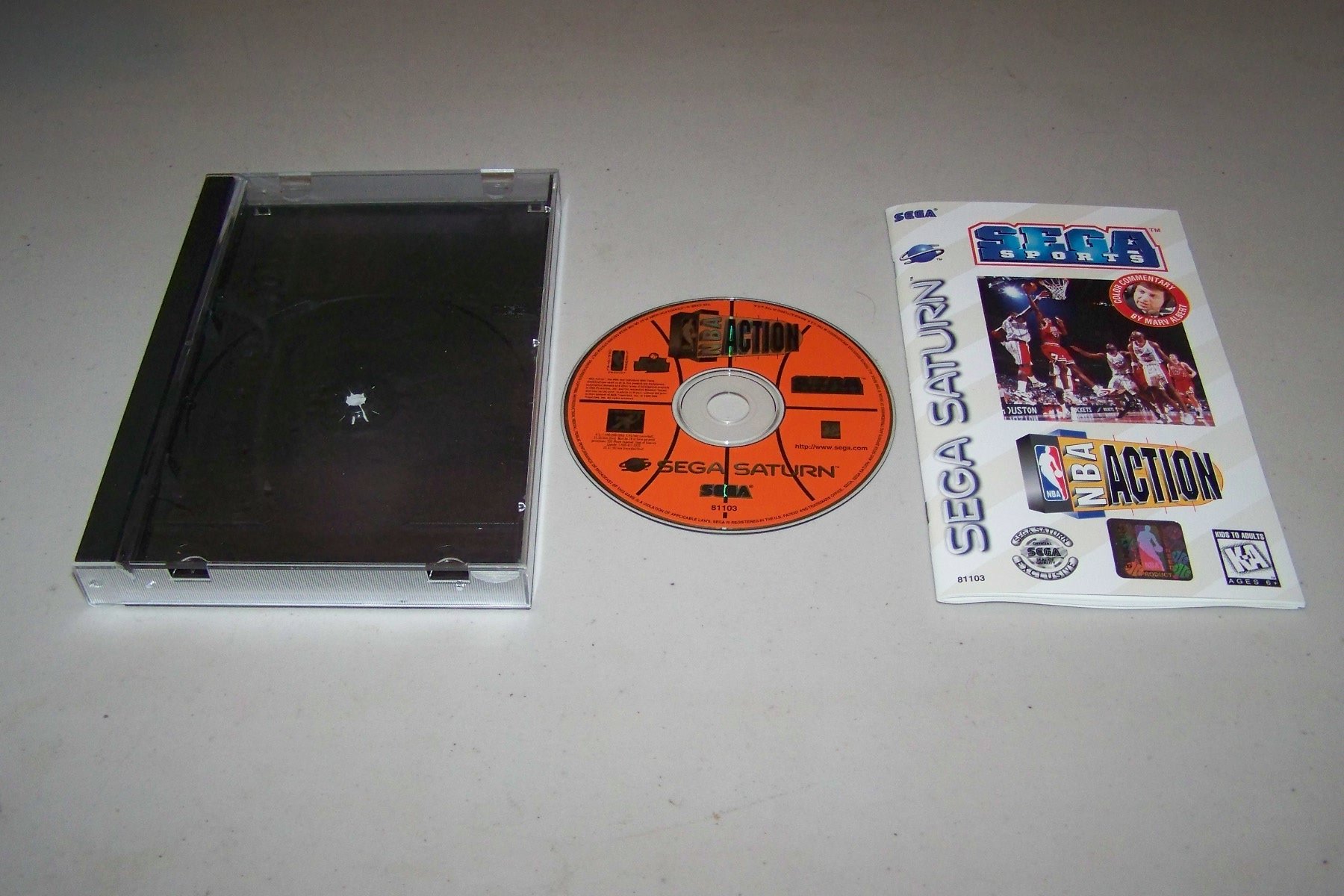 NBA Action - Sega Saturn