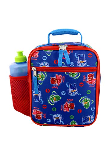 Disney PJ Masks Boy's Girl's Soft Insulated School Lunch Box (One Size, Blue/Red)