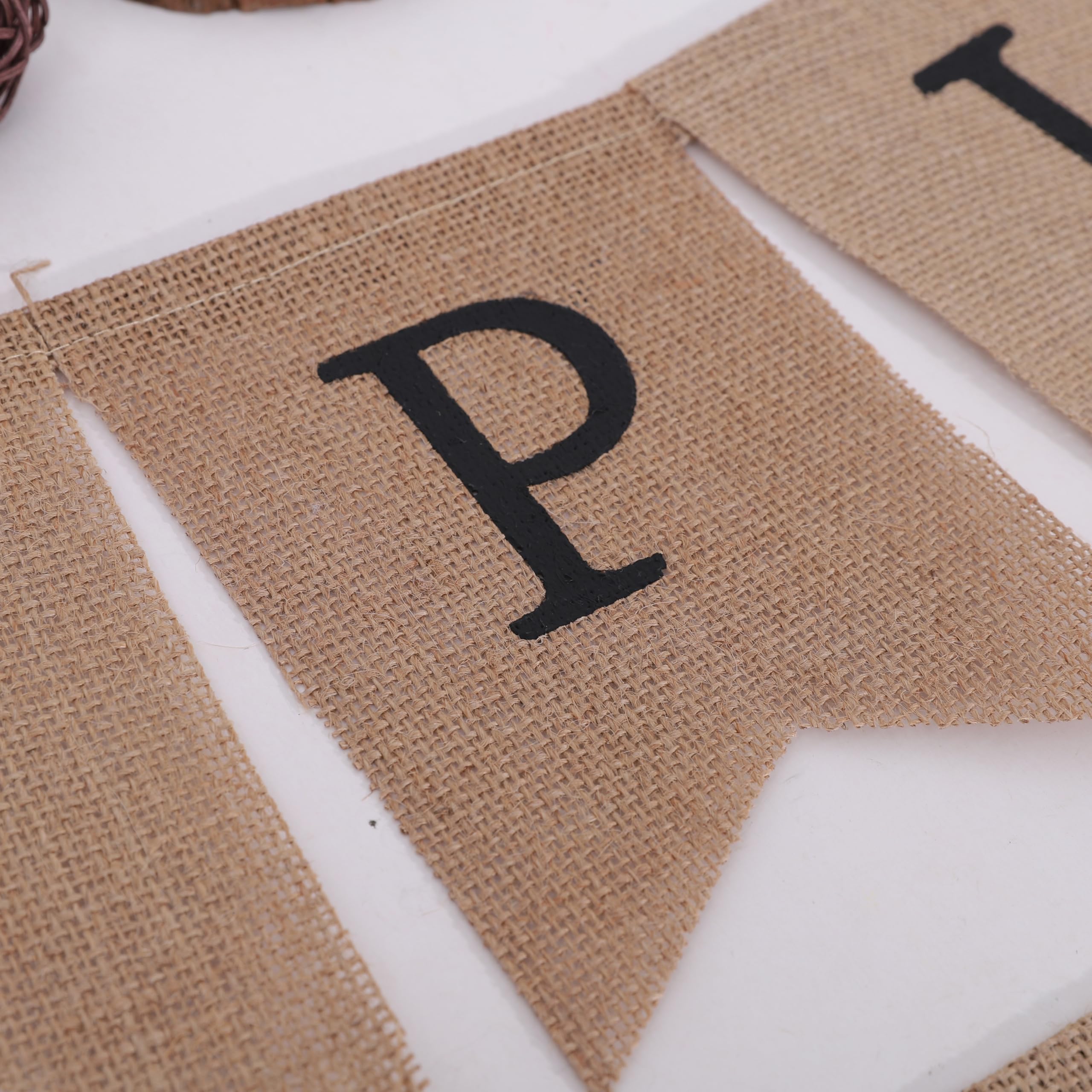 Happily Ever After Burlap Banner - Happily Ever After Bunting, Rustic Wedding Decor, Burlap Banner, Bridal Shower, Engagement, Just Married, Wedding Party Decorations, Rustic Country Bridal Shower