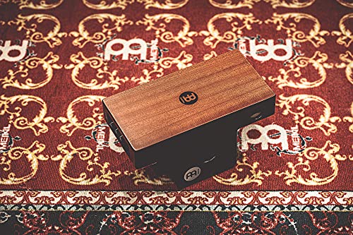 Meinl Pickup Slaptop Cajon Box Drum with Internal Snares and Forward Projecting Sound Ports - NOT MADE IN CHINA - Mahogany Playing Surface, 2-YEAR WARRANTY (PTOPCAJ4MH-M)