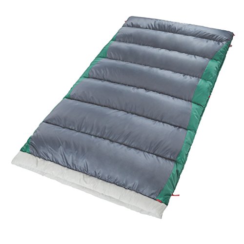Coleman Autumn Glen Big & Tall Sleeping Bag, 30°F/40°F Cool-Weather Sleeping Bag for Adults, Large Camping Sleeping Bag with Snag-Free Zipper and Stuff Sack Included