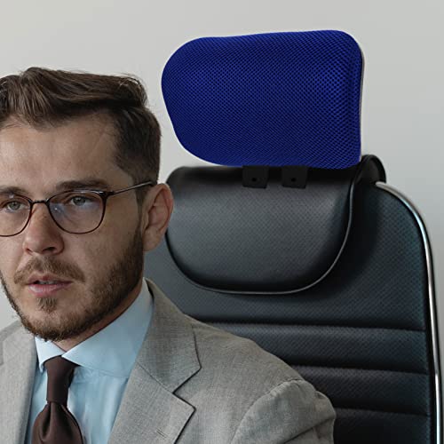 Tofficu Office Chair Headrest Attachment Computer Chair Headrest Adjustable Chair Head Cushion Head Rest for Office Chair(3.0cm Fixing Clips)