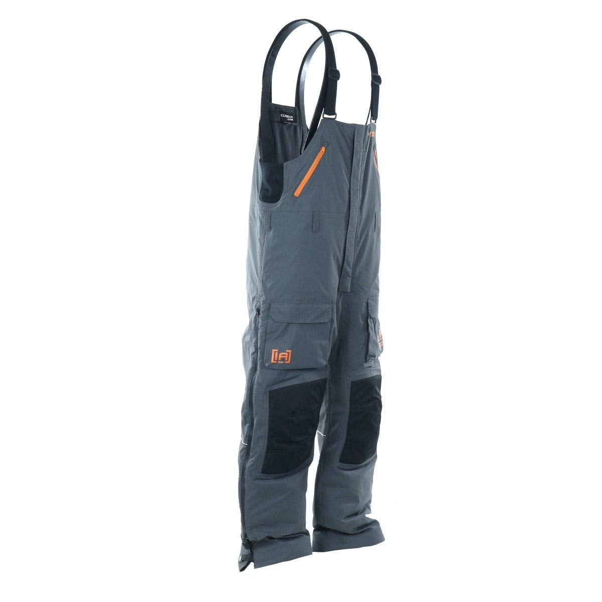 Clam Outdoors Rise Float Bib - XL Black/Blue