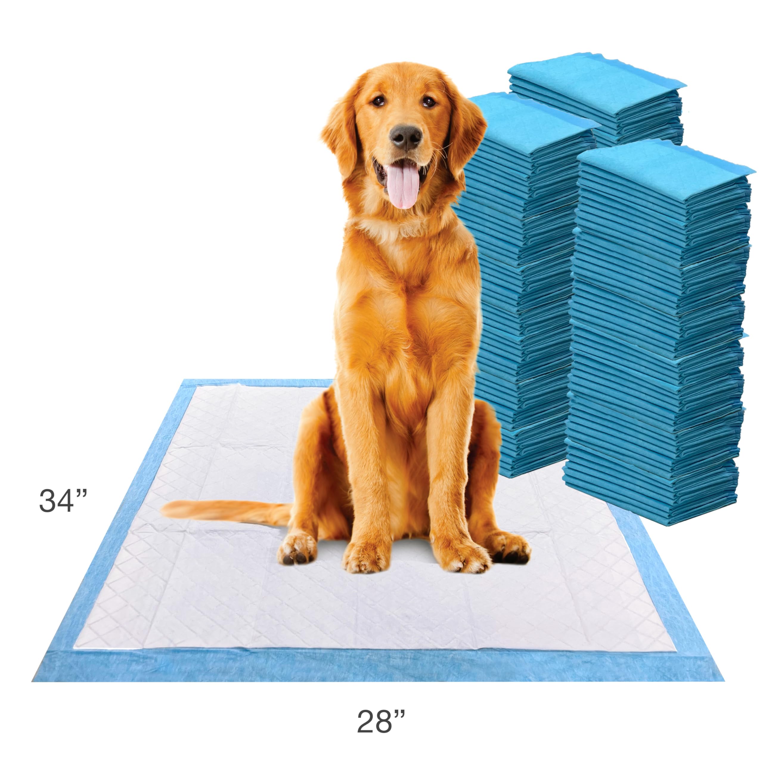 Four Paws Wee-Wee Superior Performance X-Large Pee Pads for Dogs - Puppy & Dog Pads for Potty Training - Dog Supplies for Housebreaking - 28" x 34" (150 Count)