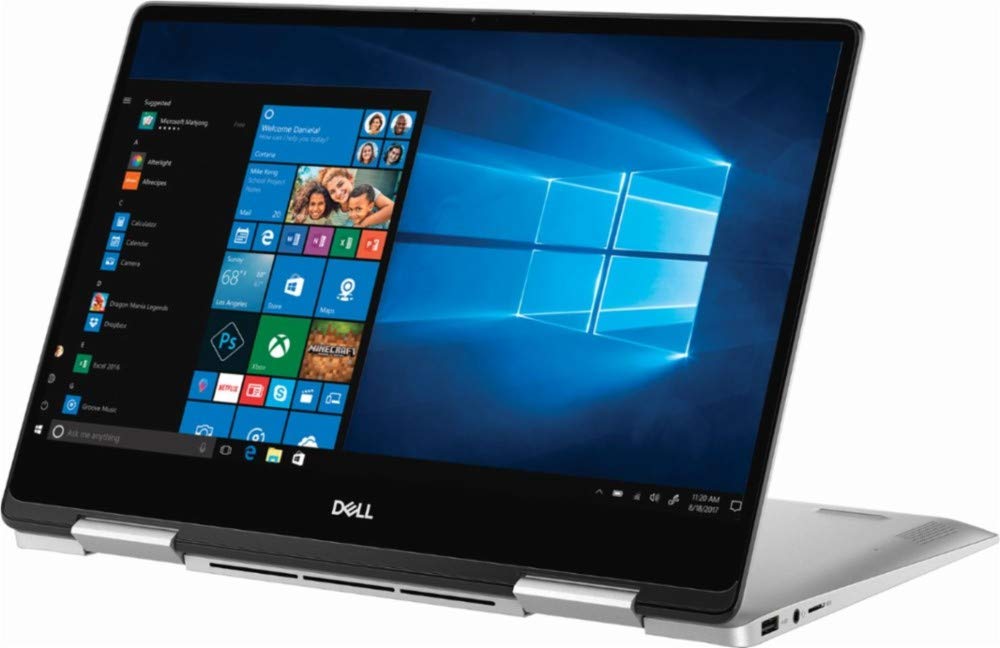 Dell Inspiron 13 2-in-1 7386-13.3" FHD Touch - i5-8265U - 8GB - 256GB SSD - Silver, Model:dell i7386-5038slv-pus