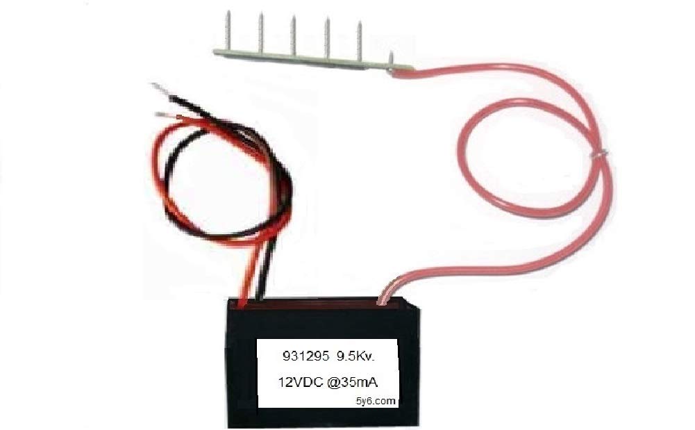 Negative ion Generator (12VDC) Module w MicroPin Stainless Steel Needles Low Voltage
