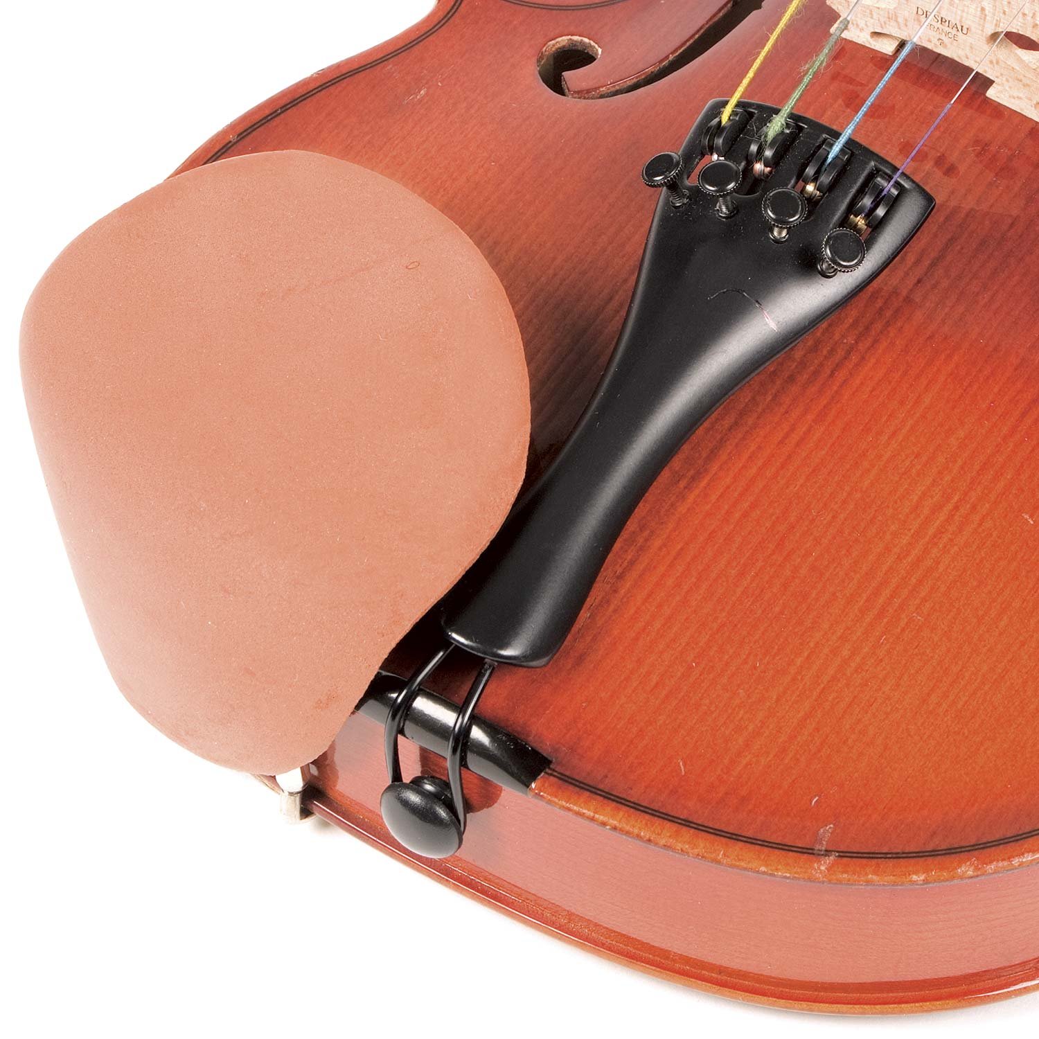 Strad Pad Rosewood Color Chinrest Pad: Standard Size