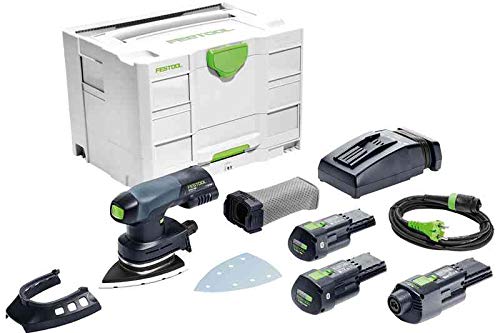 Festool 575728 Cordless Orbital Sander DTSC 400 Li 3.1 aH 18V I-Set