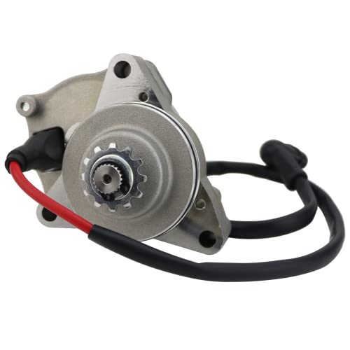STABSOLI 3 Bolt Starter Motor & Solenoid Relay & CDI for 50cc 70 cc 90cc 100 cc 110cc 125 cc ATV Dirt Bikes Go Karts Chinese Pit Bike Quad 4 Wheelers Dune Buggy Sandrail SSR Roketa Taotao Jonway SunL