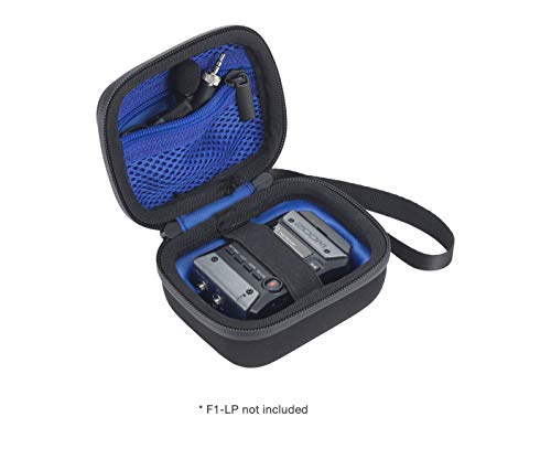Zoom F1-LP Lavalier Body-Pack Recorder, Audio for Video Recorder, Records to SD Card, Battery Powered, Includes Lavalier Microphone & Zoom CBF-1LP Carrying Case for F1-LP and Accessories
